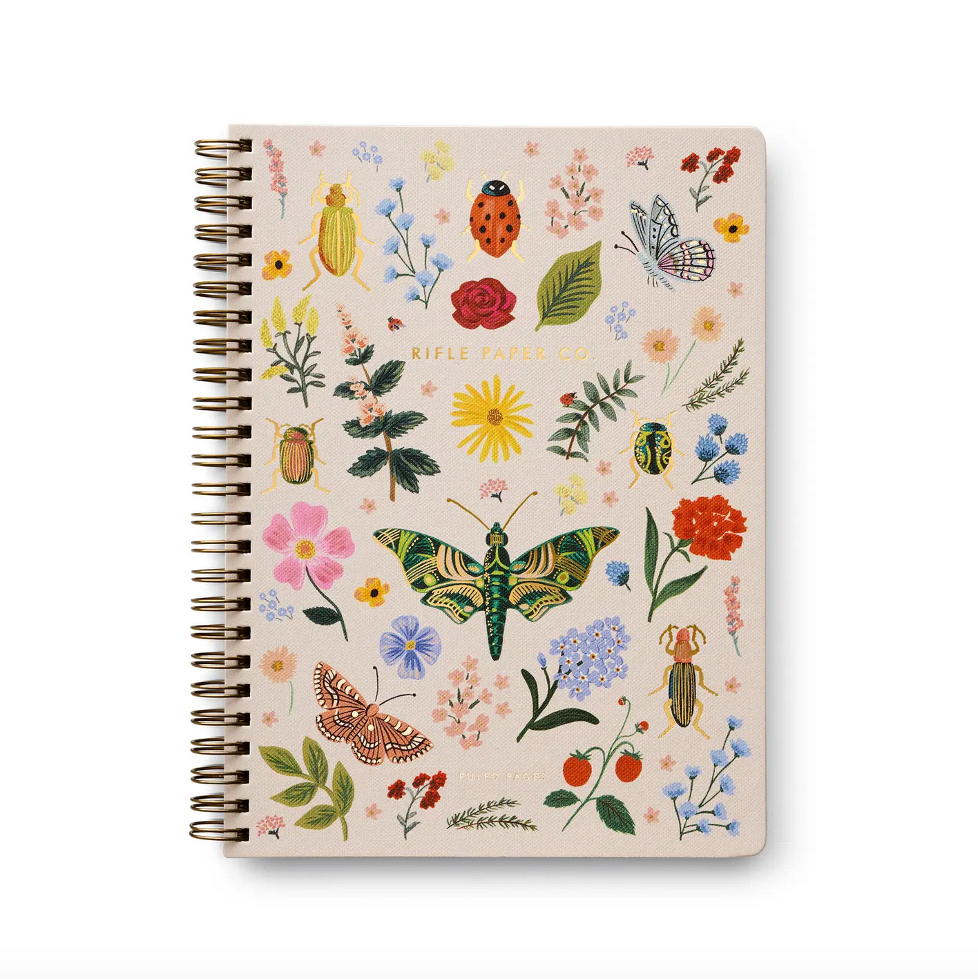 Rifle Paper Co Curio Spiral Notebook SUGARTREE MILL CO 
